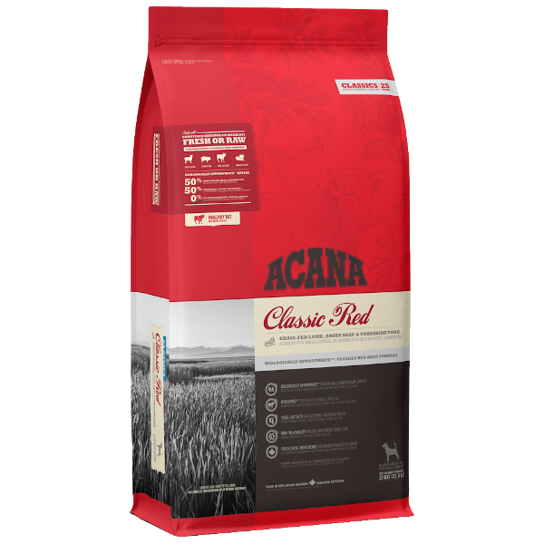 ACANA Classics Red Meat Recipe - 50% mięsa (jagnięcina, wołowina), bez ...